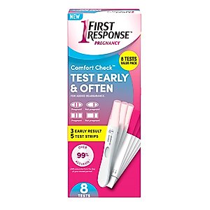 FIRST RESPONSE Comfort Check Pregnancy Test, 8 Count