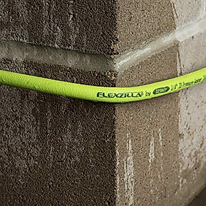 Flexzilla Pressure Washer Hose with M22 Fittings, 1/4 in. x 50 ft., ZillaGreen - HFZPW3450M-E