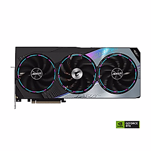 GIGABYTE AORUS GeForce RTX 4080 Master 16G Graphics Card, 3X WINDFORCE Fans, 16GB 256-bit GDDR6X, GV-N4080AORUS M-16GD Video Card