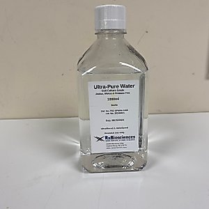 Ultra Pure Water, Cell Culture Grade, 1000ML, Certified
