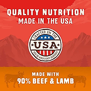 Stella & Chewy's Wild Red Jerky Nuggets Dog Treats Beef & Lamb Recipe, 6 oz. Bag