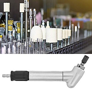1/8" (3mm) 120 Degree Air Micro Die Grinder Kit High Speed Light Weight Pneumatic Grinding Pen for Shaping, Cutting, Grinding and Finishing, 52500 RPM