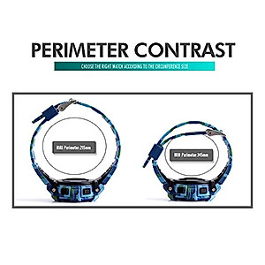 Tonnier Watch Kids Sports Watch Multi Function Digital Watches Colorful LED Display Waterproof Wristwatches for Children with PU Band Blue