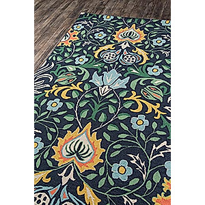 Momeni Newport Area Rugs, 2'3" X 8' Runner, Navy