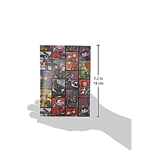 Boys Superhero Wrapping Paper - Marvel Hero Wrapping Paper - Boys Marvel The Avengers Blue Wrapping Paper Sheets - Wrapping Paper for Kids - Wrapping Paper for Boys