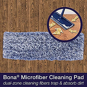 Bona Ultimate Hardwood Floor Care Kit - Includes Microfiber Mop, Hardwood Floor Cleaning Solution and Refill, Hardwood Floor Polish, Microfiber Cleaning Pads, and Microfiber Dusting Pad