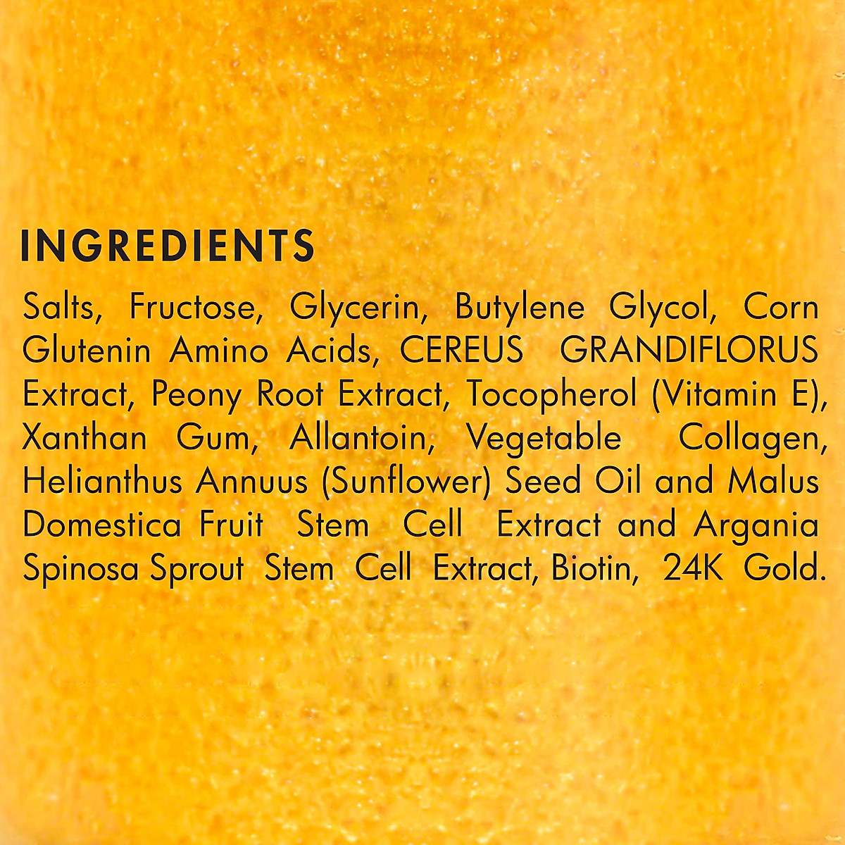 MAJESTIC PURE 24k Gold Scrub with Collagen and Biotin | Exfoliating Body Scrub for Skin Care, Stretch Marks, Acne, Cellulite | Body Scrub Exfoliator |10 oz