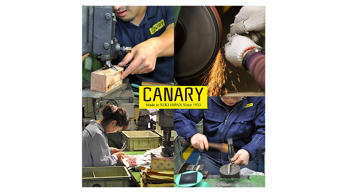 CANARY Cardboard Cutter: Safe, Non-Stick Blade, Made in Japan