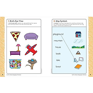 My First Grade Geography Workbook: 101 Games & Activities To Support First Grade Geography Skills (My Workbook)