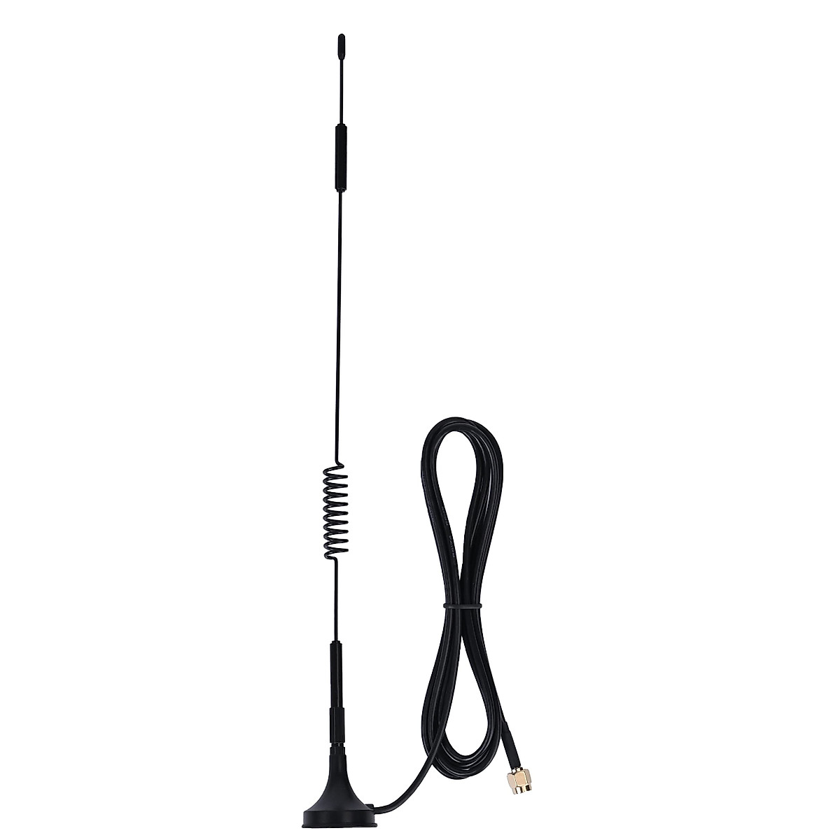 4G LTE Antenna 3.5 dBi Magnetic Base Cellular Antenna, SMA Male,1.5 Meters; Compatible with 4G LTE Wireless Router Hotspot Cellular Gateway Trail/Game/Outdoor Security Camera