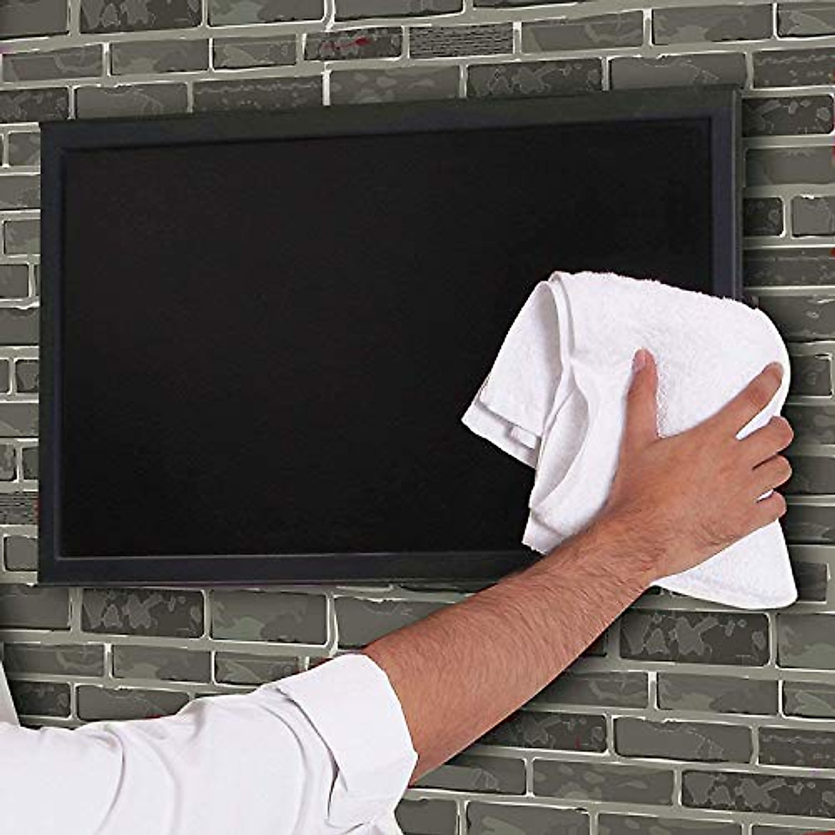 Simpli-Magic 79379 Cotton Washcloths, 50 Pack, 12â€ x 12â€