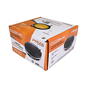 PRV AUDIO Compression Driver D3220Ph-Nd 2 Inch Exit, 300 Watts, 8 Ohm, Phenolic Neodymium Pro Audio Compression Driver