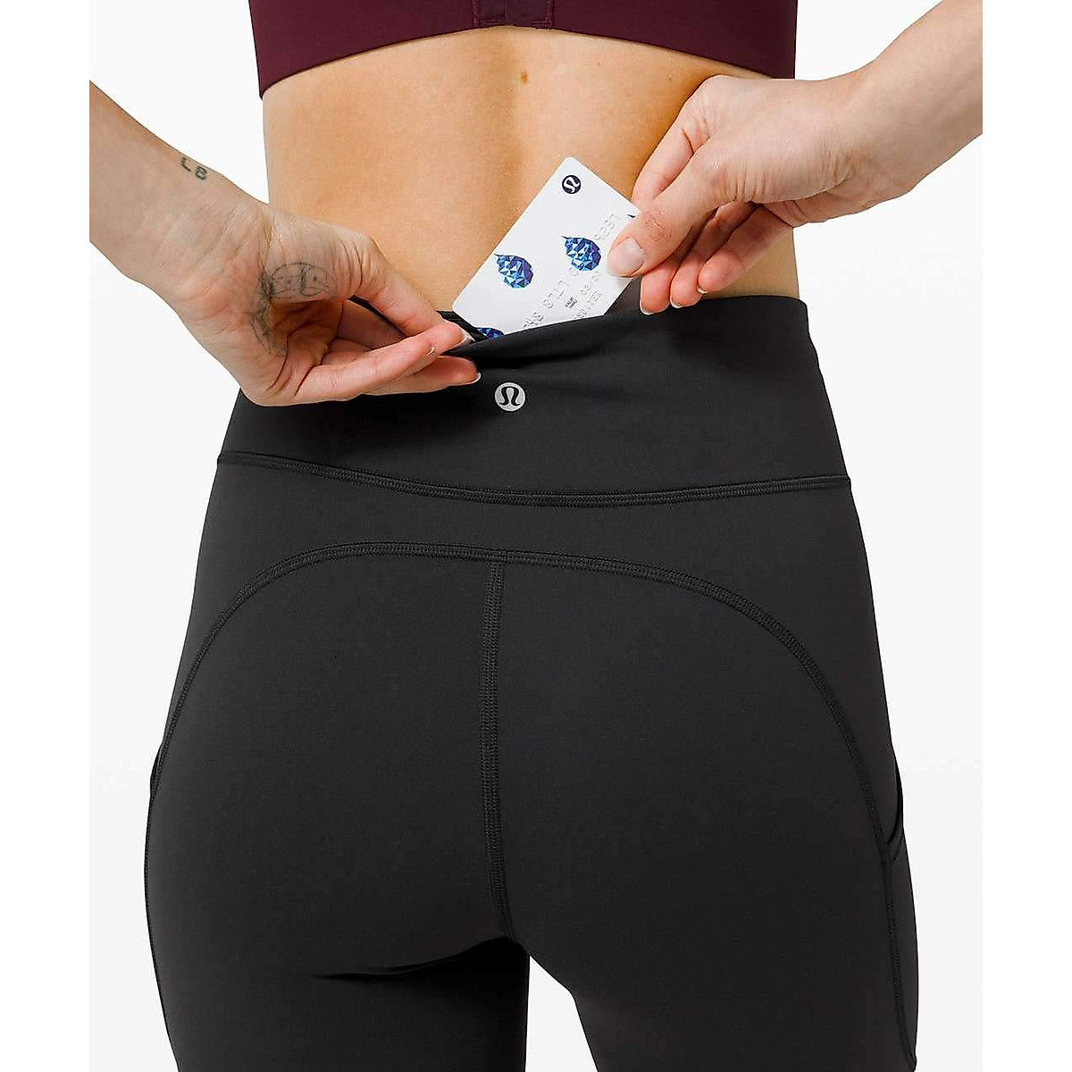 lululemon Invigorate High-Rise Tight 25" (Black, 2)