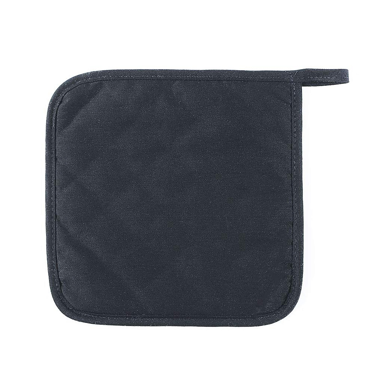 Anyi 100% Cotton Pot Holders, Kitchen Basic Potholder Heat Resistant, Terry Pot Holder Set for Cooking and Baking, Set of 3