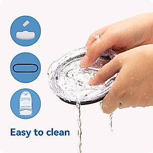 Prurex 30 oz Tumbler Lids for YETI Rambler, Replacement Spill Proof Splash Resistant Lids Covers for 3.7" Cup Mouth, BPA-free