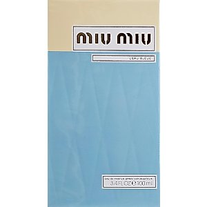 Miu Miu L'Eau Bleue Eau De Parfum Spray For Women 3.4 OZ.