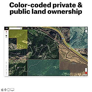 onX Elite: Nationwide Digital Map Membership for Phone, Tablet, and Computer - Color Coded Land Ownership - 24k Topo - Hunting Specific Data - Updates Hunt Chip