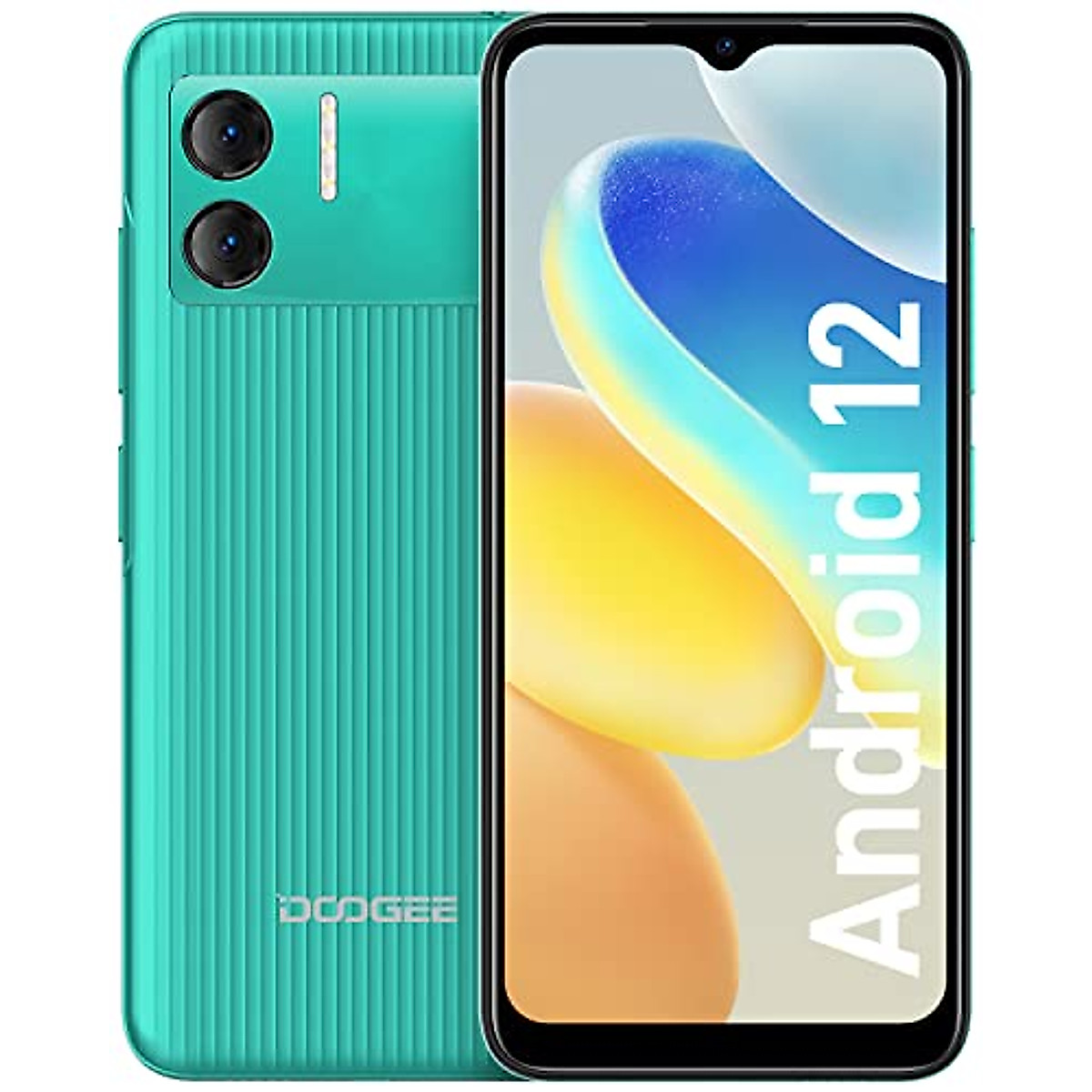 DOOGEE Android Phone 2023, X98 PRO 9GB+64GB Android 12 Cell Phones, Helio G25 Octa Core, Dual 4G Phones Unlocked, 6.5" FHD+ Display Smartphone, 4200mAh, Face ID, T-Mobile, US Version