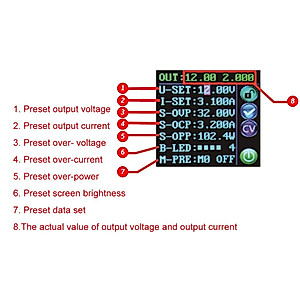 Communication Version Numerical Control Voltage Power Supply Adjustable Volt Transformer Step Down Voltage Converter Power Regulator Panel(DPS5005-USB-BT)