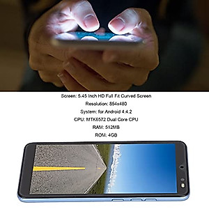 Unlocked Android Smartphone, Ultra Dual Card Dual Standby Cell Phone, 5.45 Inch Large Screen Smartphone,Portable Smartphone with High Definition Camera Cell Phones Unlocked