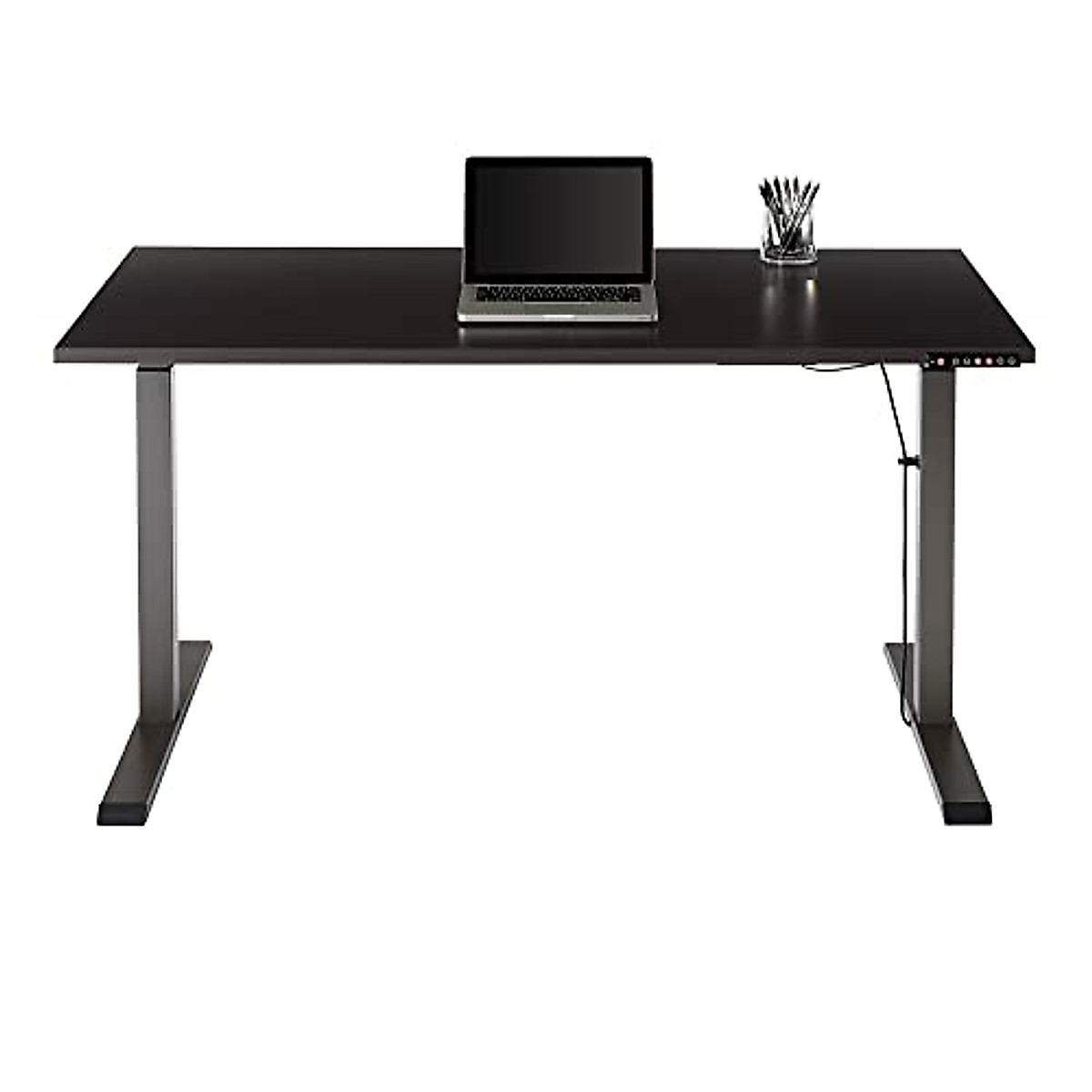Realspace® Magellan Performance Electric Height-Adjustable Standing Desk, 60" W, Espresso