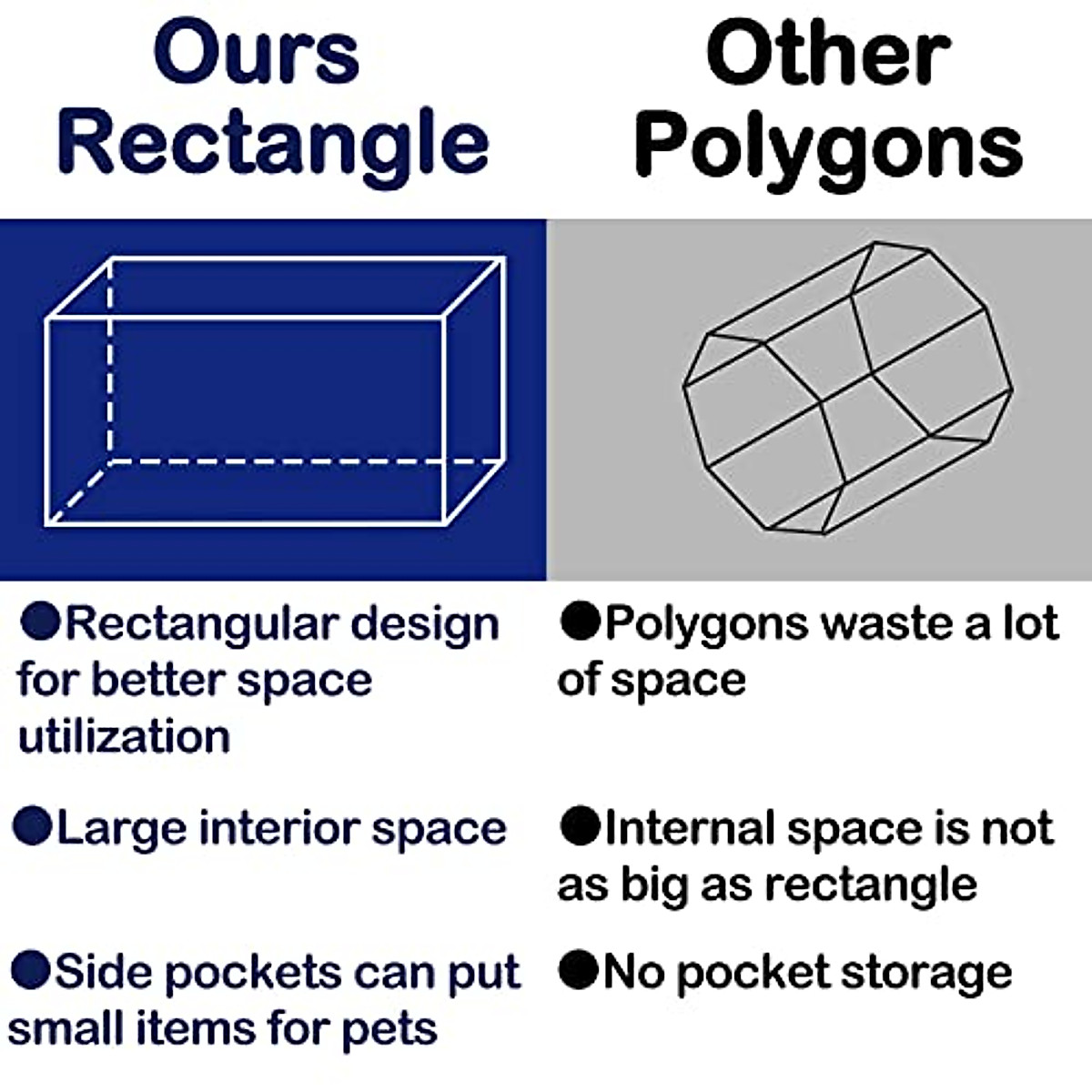 Apatal Portable Pet Playpen, Foldable Cats Exercise Enclosure Pen Tents Cat Delivery Isolation Room Dog Crates Kennel House Great for Indoor Outdoor Travel Use Pets Puppy Kitten Rabbit