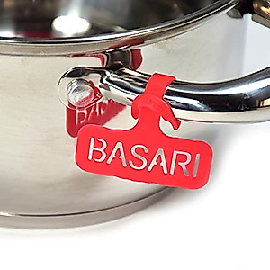 6 Kosher Labels 2 Chalabi - Dairy Blue, 2 Basari – Meat Red and 2 Parve – Parave Green. Jewish Home Pantry Signs. Oven Proof, Freezable, Microwave, Dishwasher Safe. Color Coded Kitchen Tags