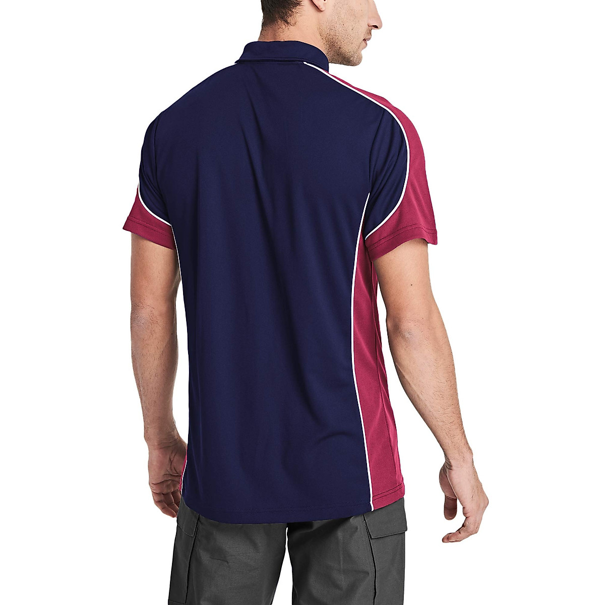 Mens Golf Polo Shirt Short Sleeve Performance Shirt Quick Dry Shirt Men Casual Shirt Polo Shirts for Men T Shirts Golf Shirts Fishing Shirts Work Shirts for Men