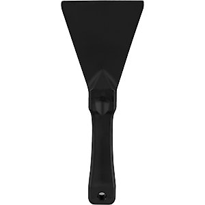 SPARTA Polypropylene Scraper Tool Food Safe Scraper for Removing Caked-On Residue in Commercial Kitchens, Plastic, 7.82 x 3 Inches, Black