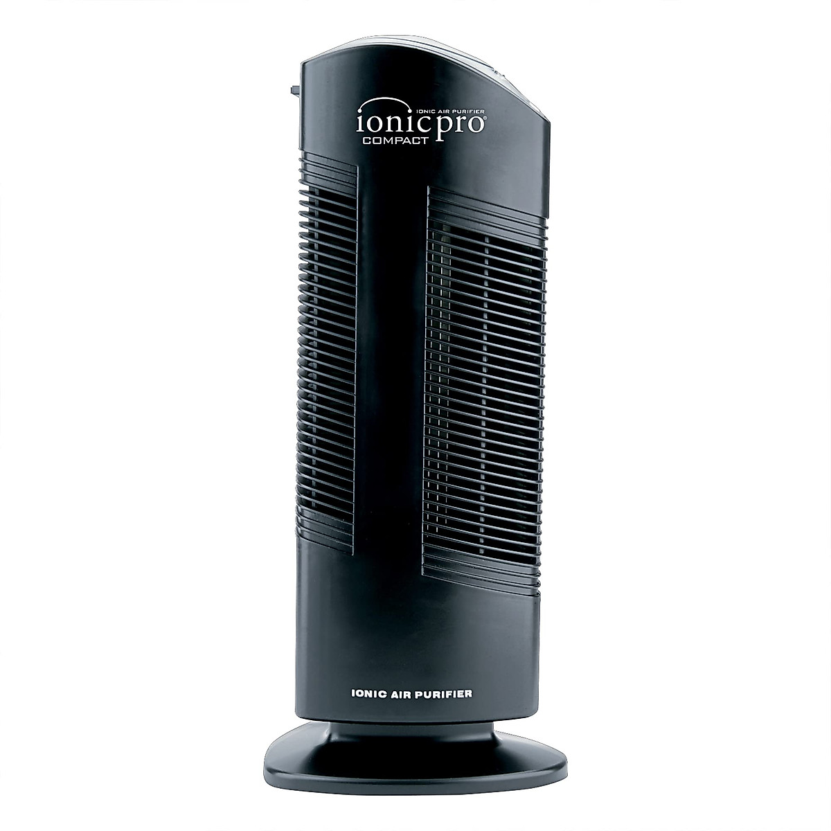 ENVION CA200 Ionic Pro Medium Room Silent Compact Tower Air Purifier with High and Low Settings, Removes Pollen, Smoke, and Irritant Particles, Black