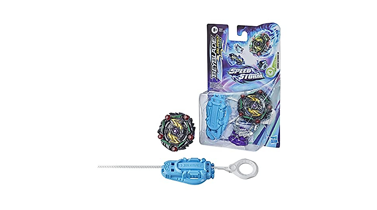 Beyblade Burst Surge Speedstorm Curse Satomb S6 Starter Pack
