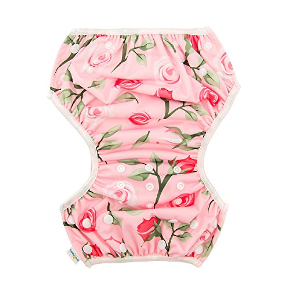 Babygoal Baby Swim Diapers, Reusable Adjustable Swim Underwear Fits 0-8M Boys Girls for Baby Gifts and Swimming Lessons 2 Pack 2SWF07