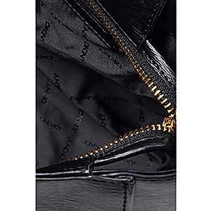 DKNY Valery Large Satchel Black/Gold One Size