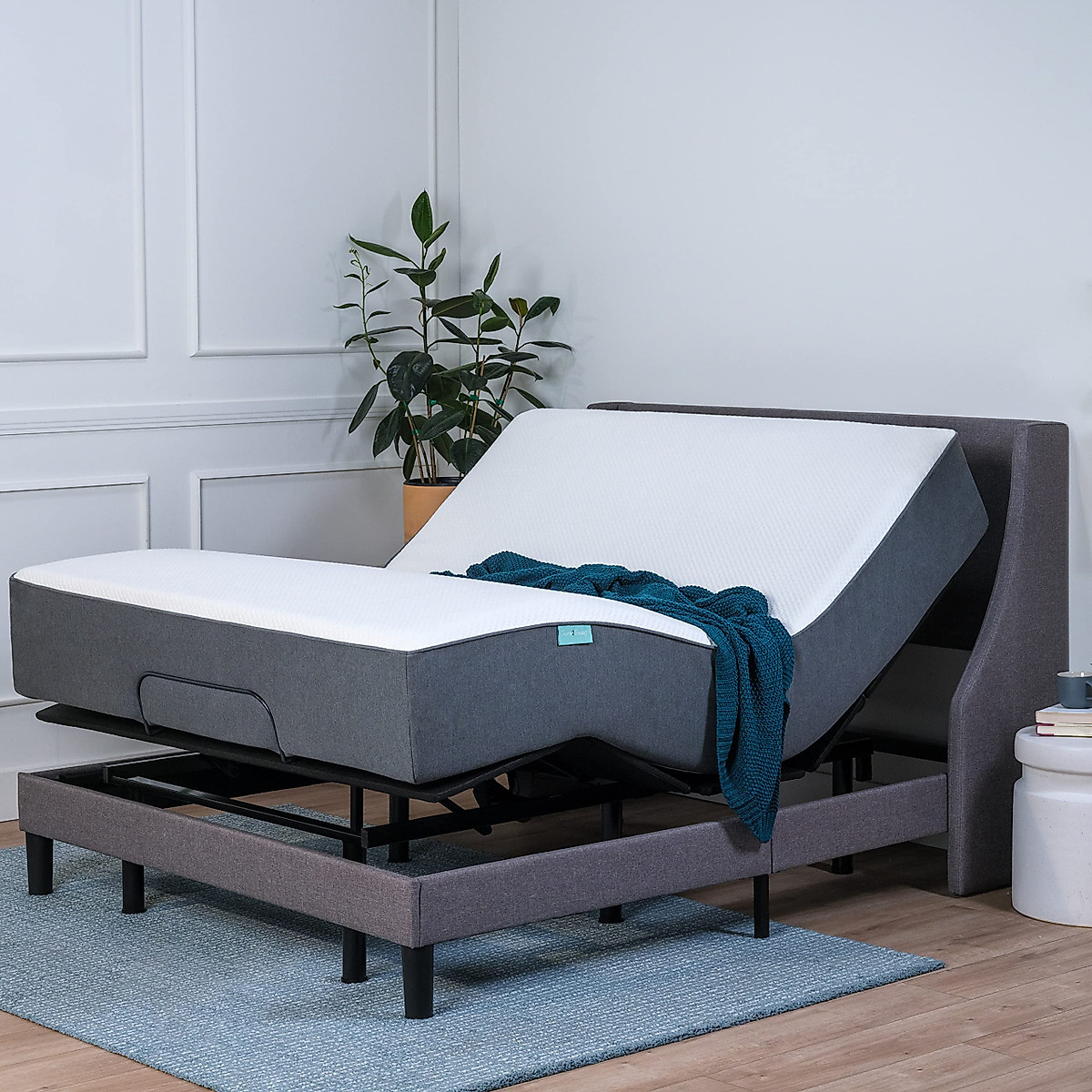 Sure2Sleep Monterey Queen Size 12-inch Med Firm Mattress. Fiberglass Free. Made in USA. Breathable HyPUR-Gel Sleeps Cool. CertiPUR-US