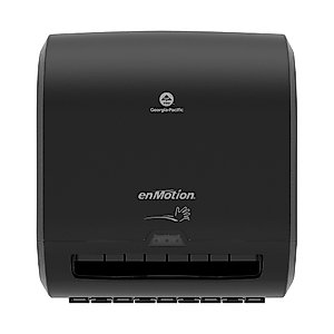 Impulse 8" 1-Roll Automated Touchless Paper Towel Dispenser Black 59498A