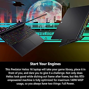 acer 2023 Newest Predator Helios Neo Gaming Laptop, 16" WQXGA 165Hz Display, Intel Core i7-13700HX, NVIDIA GeForce RTX 4060 Graphics, 64GB DDR5 RAM, 4TB SSD, Backlit Keyboard, Windows 11 Home