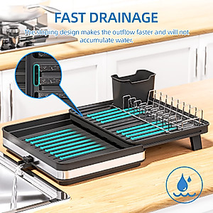 G-TING Expandable Iron Pot Rack Organizer, 8 Adjustable Tiers, Black, 3 DIY Methods, Easy to Install, Solid Construction, 15 x 15 x 10 in