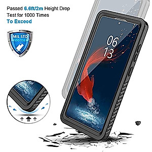 Oterkin for Samsung Galaxy S20 FE Case 5G,Galaxy S20 FE Waterproof Case with Screen Protector 360° Full Body Heavy Duty Protective IP68 Underwater Shockproof Case for Samsung Galaxy S20 FE 5G 6.5inch