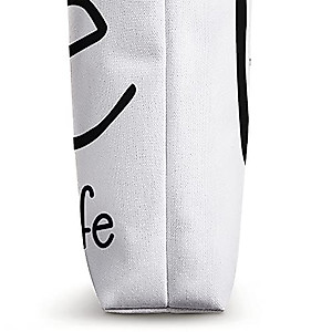 Love Grandma Life, Art Flower Tote Bag