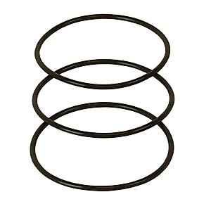 APEC Water Systems SET 3 Pcs 3.5" O.D. Replacement O-Ring For Reverse Osmosis Water Filter Housings, Black, O-RING-SET