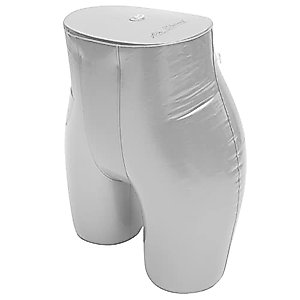SOLUSTRE Clothing Display Model Half Body with Arms Torso Mannequin for Clothes Display Mannequin Body Molds Shirts Display Prop Inflatable Costume Mannequin for Store Window PVC Bust Belt