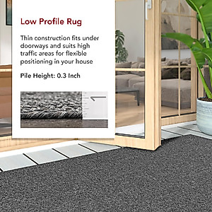 nuLOOM Braided Indoor/Outdoor Area Rug, 6' Round, Wynn Charcoal