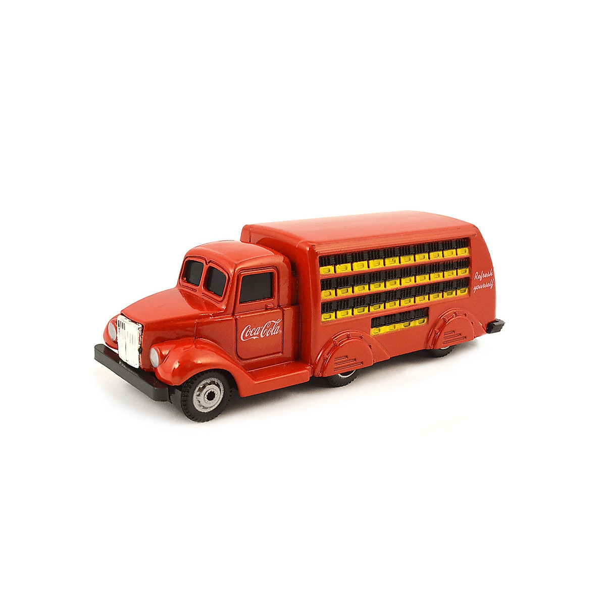 Motor city classics | Coca-Cola 1937 Bottle Truck | 1:87 Scale Model Diecast Collectible | 424132