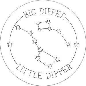 Celestial Embroidery Pattern Transfers (set of 10 hoop designs!)