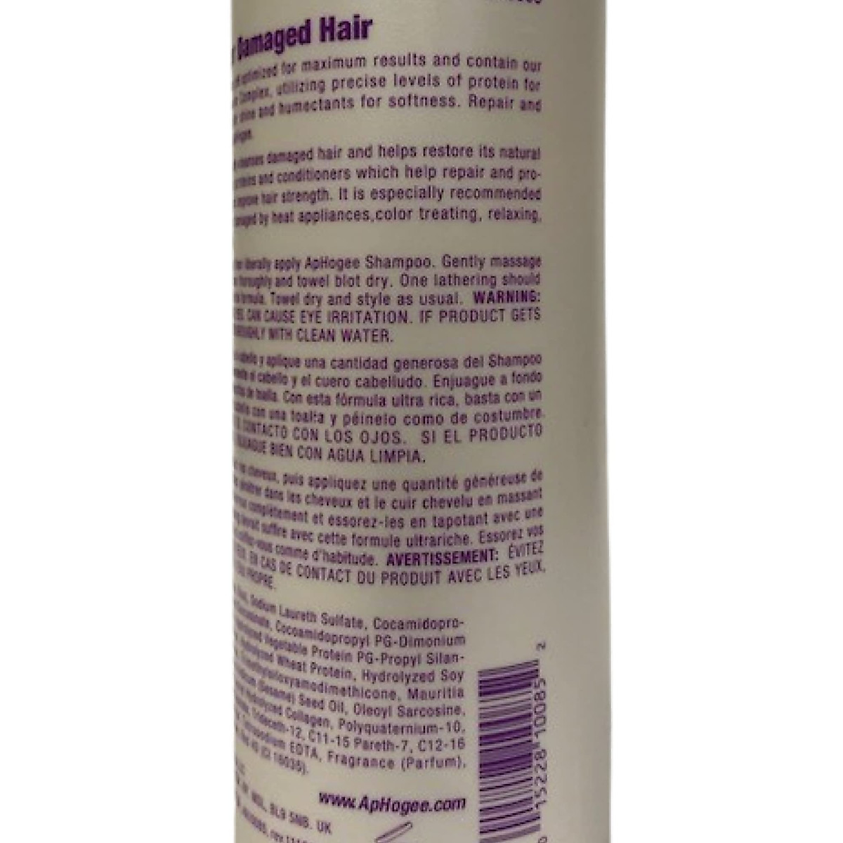 Aphogee Shampoo for Damaged Hair, 16 oz (Pack of 6)