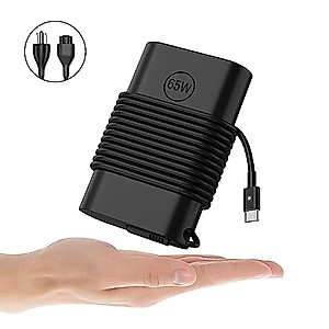 Universal 45W 65W USB C Laptop Charger - for Dell Latitude 5420 5520 7420 Charger 5320 7390 7320 7410 9420 9510,XPS 13,Chromebook,HP/Lenovo/Acer/Asus/Samsung/Macbook Type C Computer Power Cord Adapter