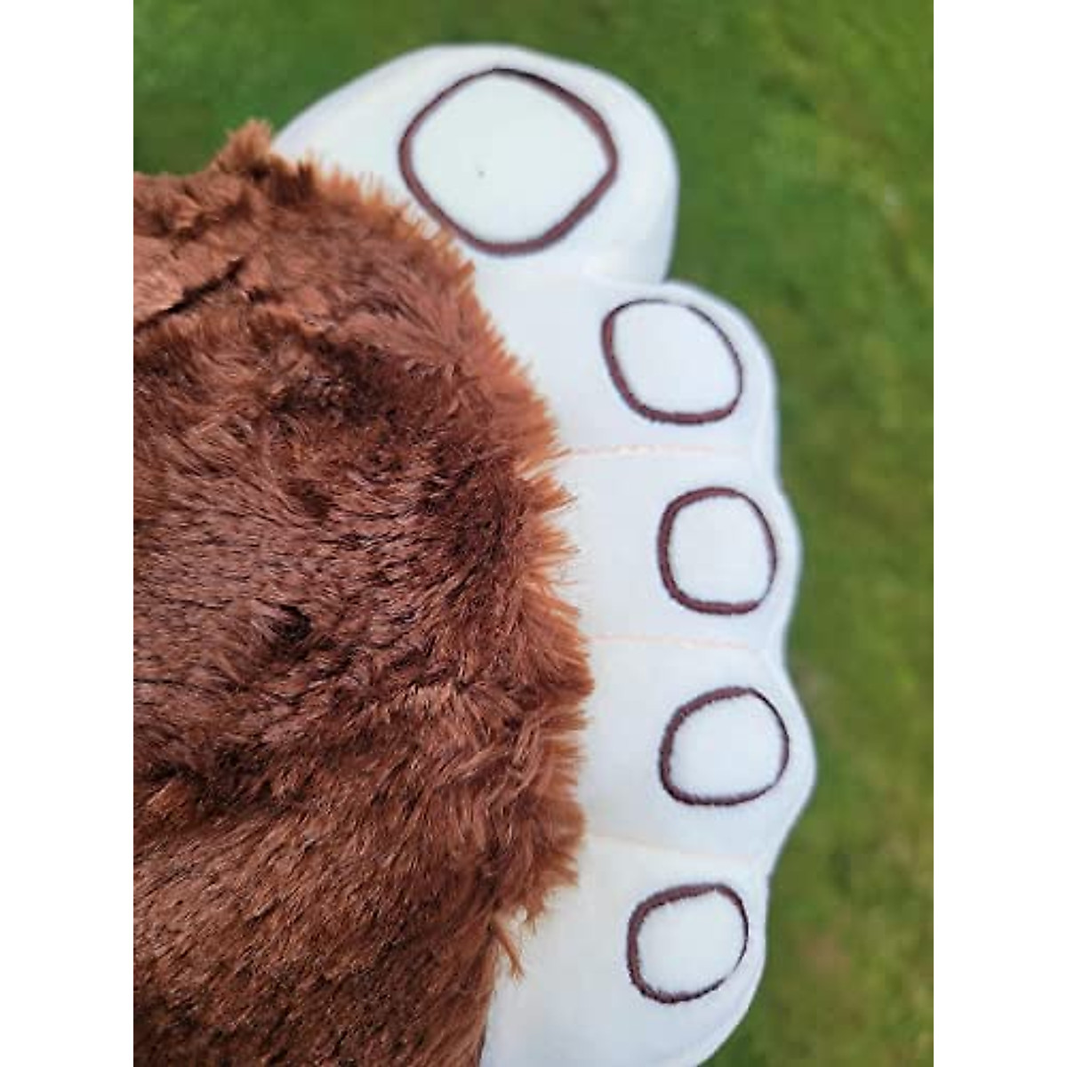 Wilcor Bigfoot Yeti Paw Pillow 13inch Comfy Cozy Squishies Stuffed Animal Plush Sasquatch
