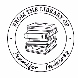 Custom Stamp - Personalized Stamp,Customization Business Logo/Address/Date/Name/Wedding Invitations Wooden Rubber Stamps for Multiple Sizes (Book Stamp)