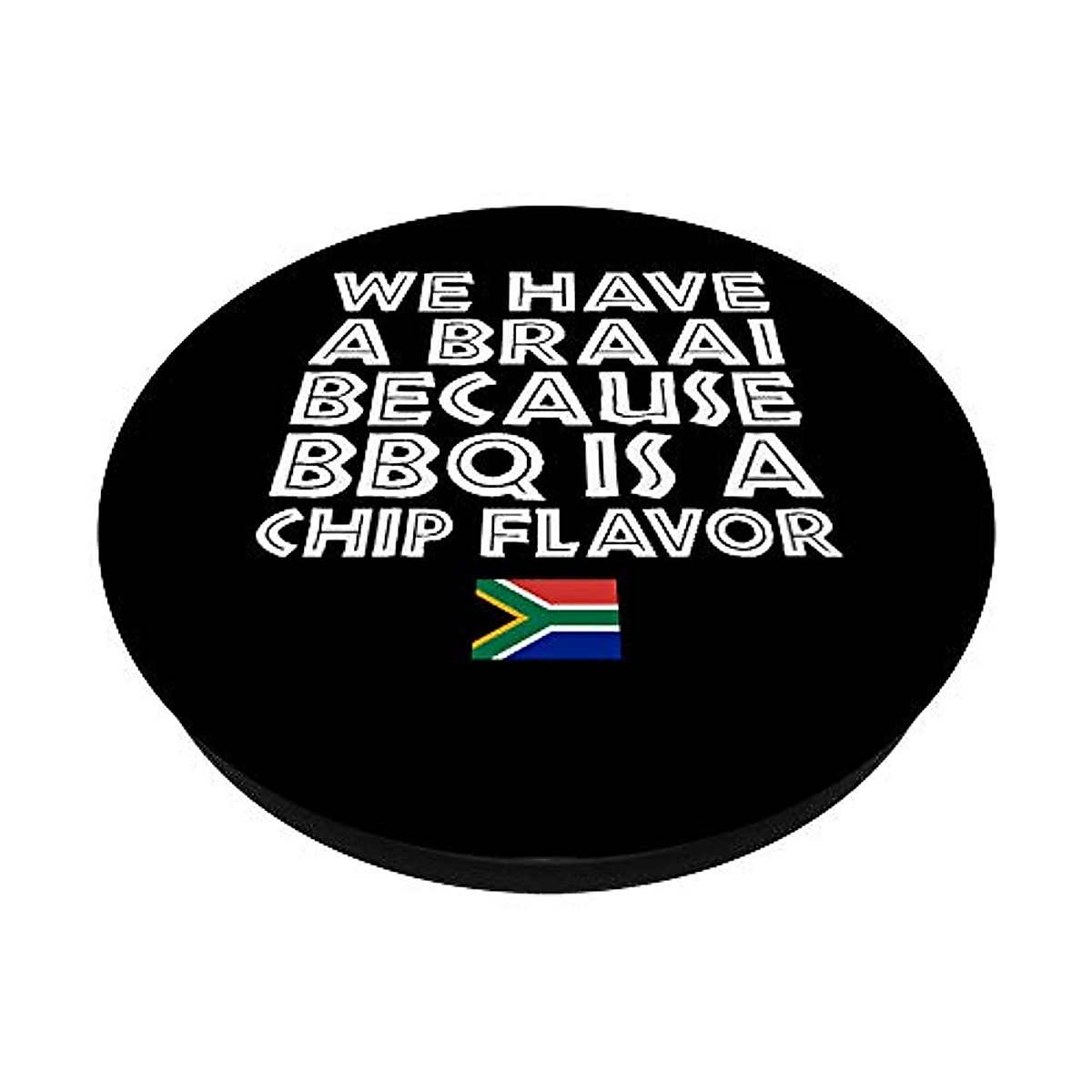 Braai South Africa Family BBQ Funny PopSockets PopGrip: Swappable Grip for Phones & Tablets