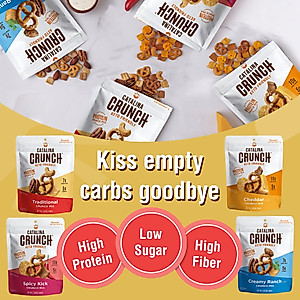 Catalina Crunch Mix Protein Snack Mix Variety Pack | Keto Friendly, Low Carb, Keto Snacks, Pack of 6